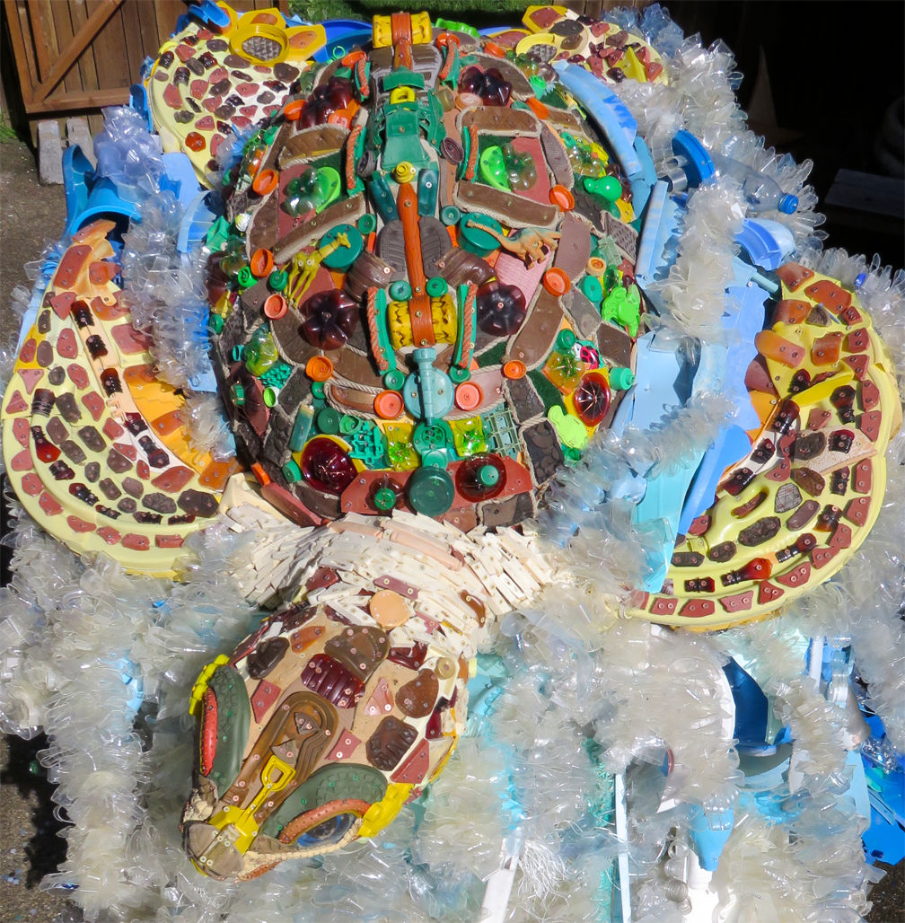 Washed Ashore creates delightful art from plastic waste washing up on ...