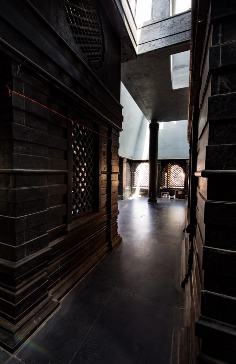 Poetry in light - Maruti Mandir at Kalwan, Nashik by Shailesh Devi ...