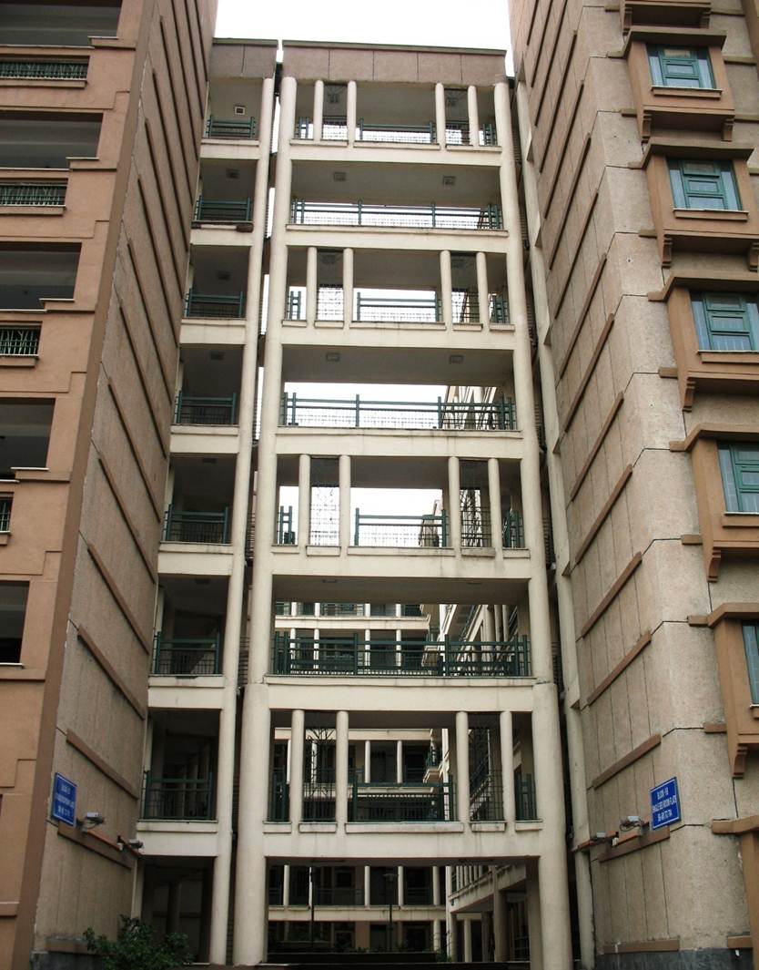 The Transit Flats at New Delhi, by Revathi Kamath, Kamath Design Studio