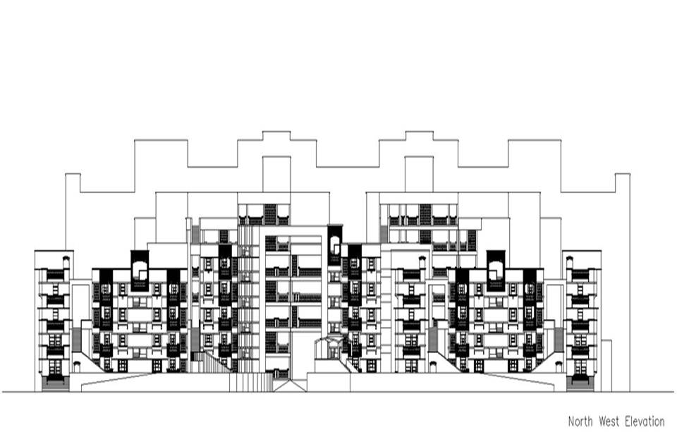 The Transit Flats at New Delhi, by Revathi Kamath, Kamath Design Studio