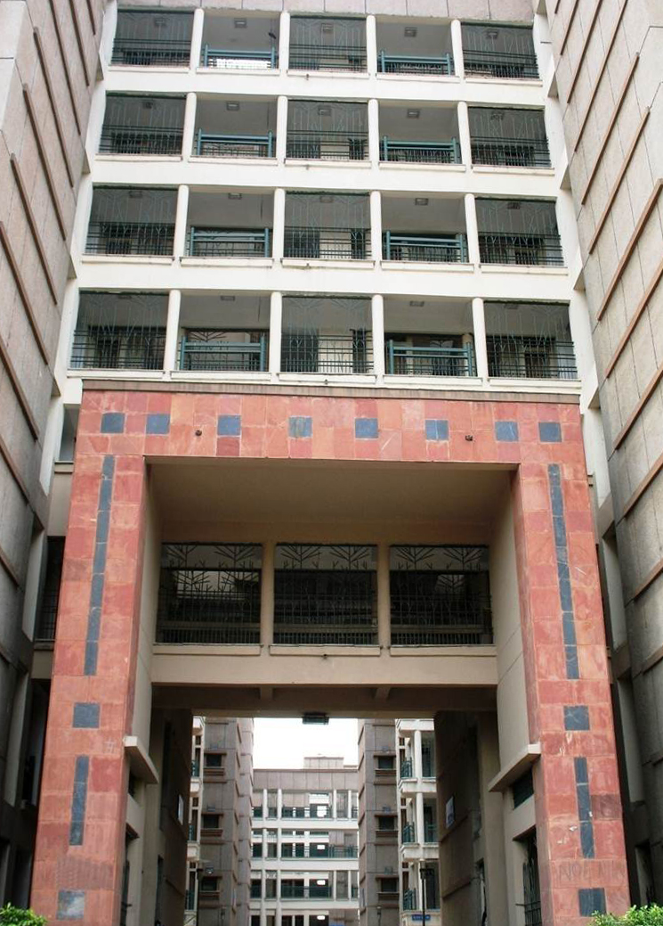 The Transit Flats at New Delhi, by Revathi Kamath, Kamath Design Studio