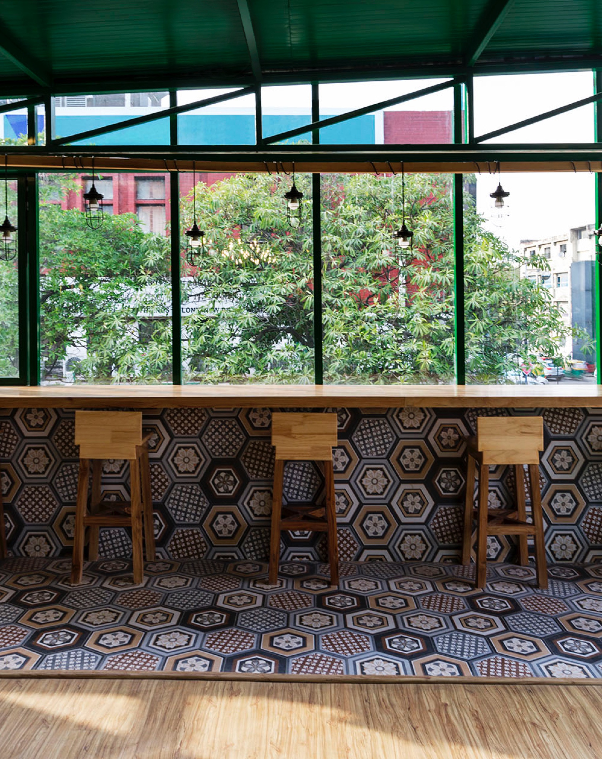 Hwealth Cafe at New Delhi, by Studio Bipolar - ArchitectureLive!