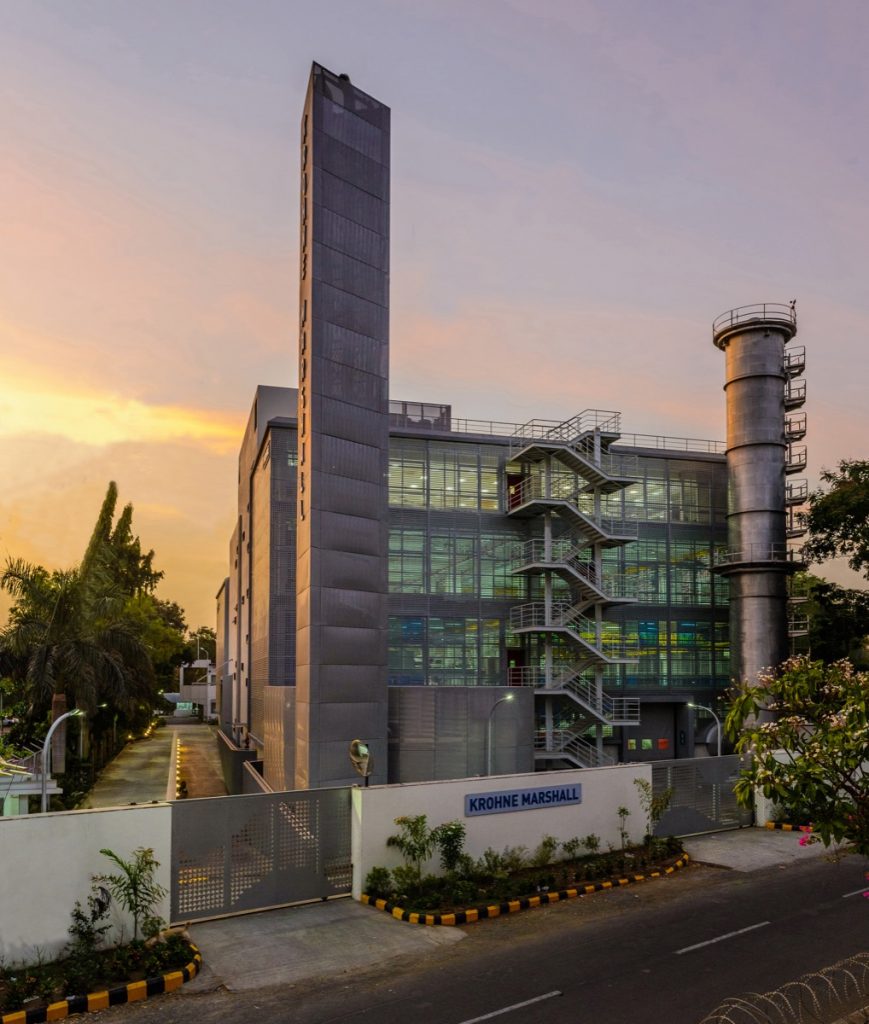 Kronhe Marshall at Pune by Christopher Charles Benninger Architects