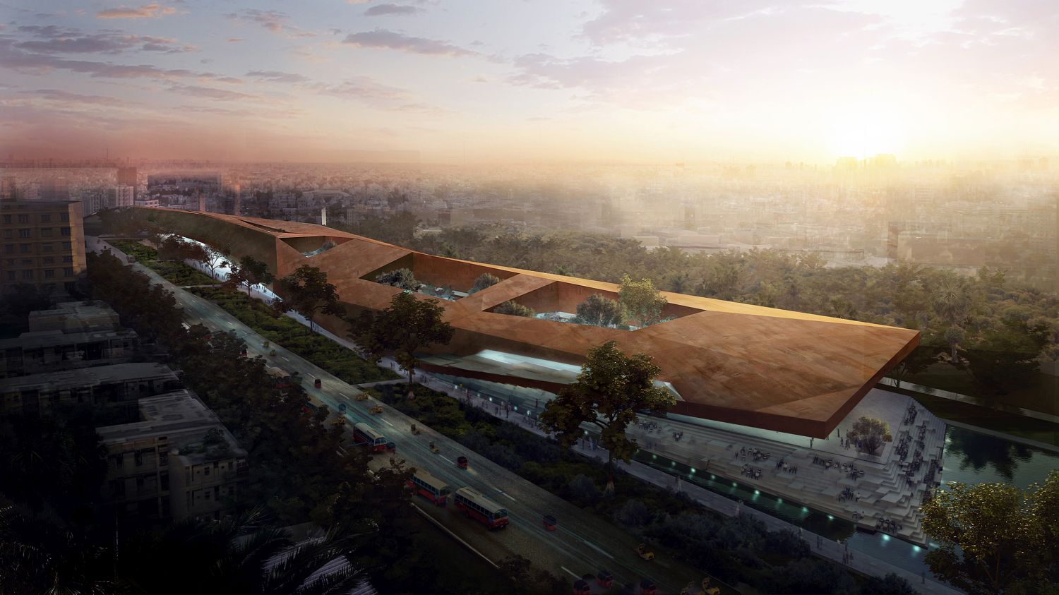 Bihar Museum at Patna, by Snøhetta and SpaceMatters - ArchiSHOTS ...