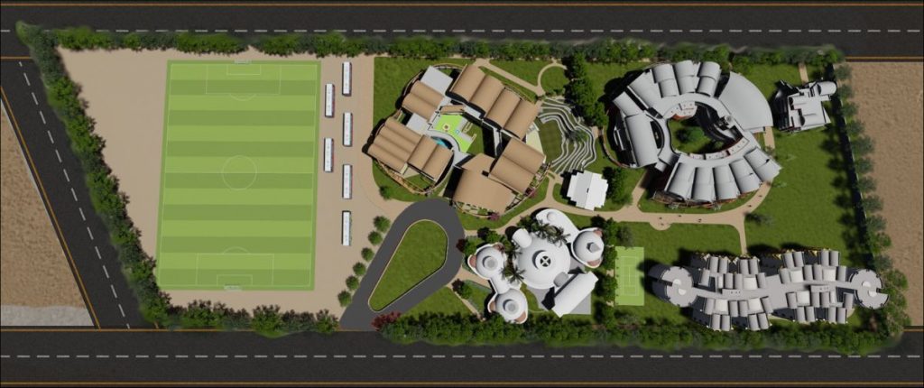 Tungal Memorial School and PU College at Karnataka, by B.S.Bhooshan