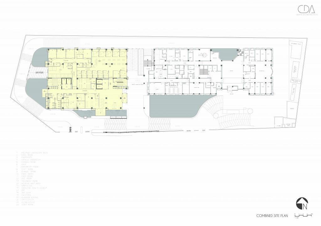 PSRI Multispecialty Hospital at New Delhi, by Creative Designer Architects