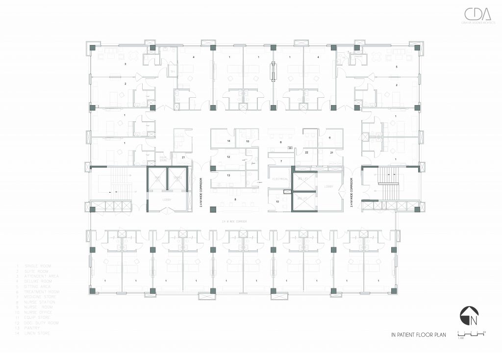 PSRI Multispecialty Hospital at New Delhi, by Creative Designer Architects