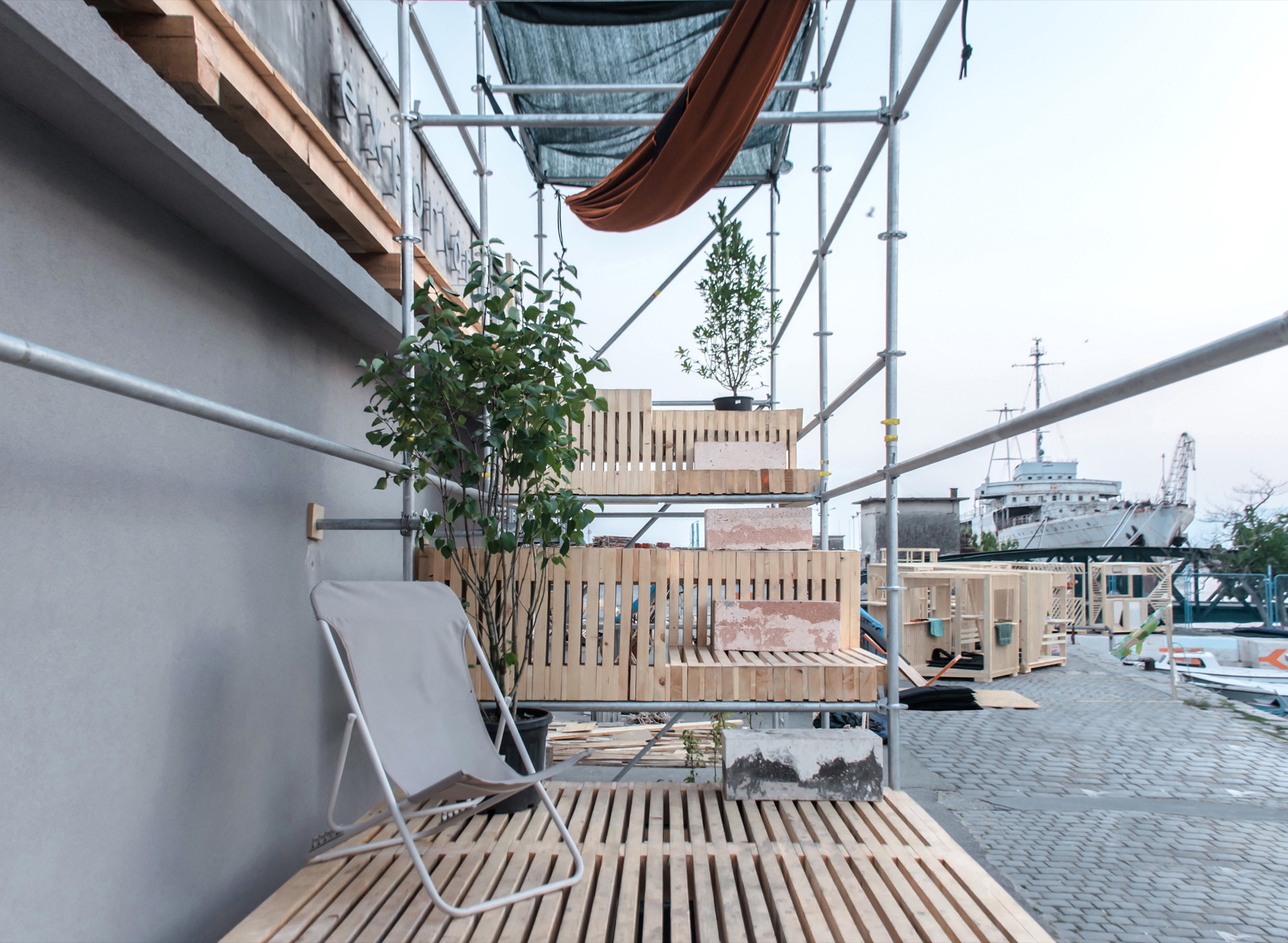 Level Up - An outdoor multi level social space at EASA Croatia, 2018 ...