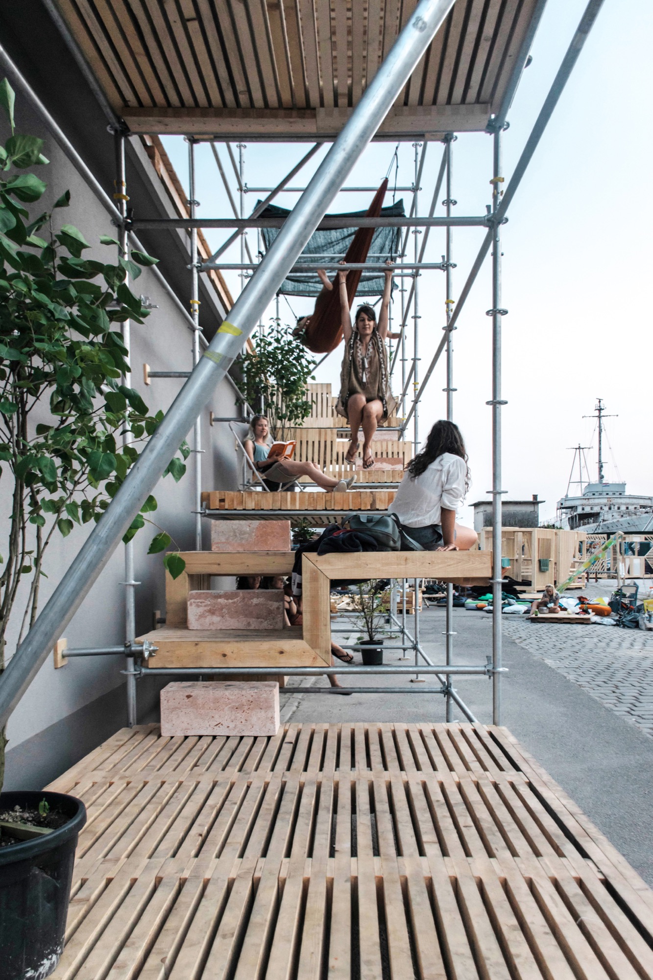 Level Up - An outdoor multi level social space at EASA Croatia, 2018 ...