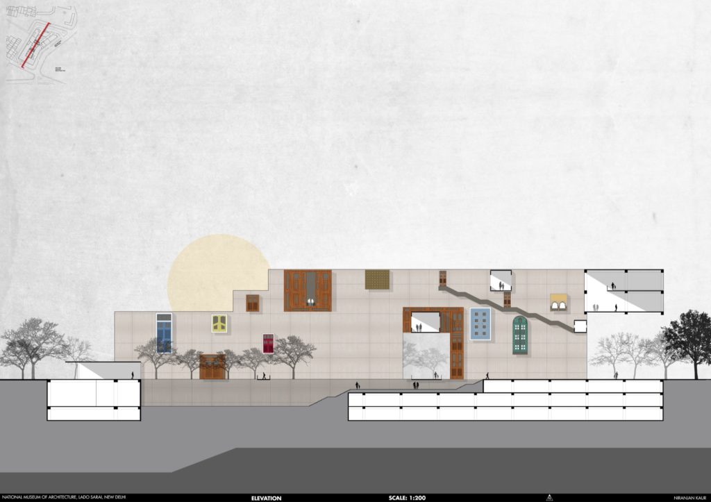 B.Arch Thesis: National Museum of Architecture, New Delhi, by Niranjan ...