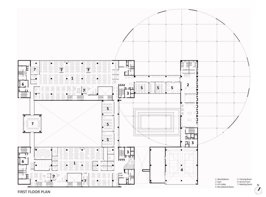 Hexaware Campus, at Hinjawadi, Pune, India, by RSP Design Consultants ...