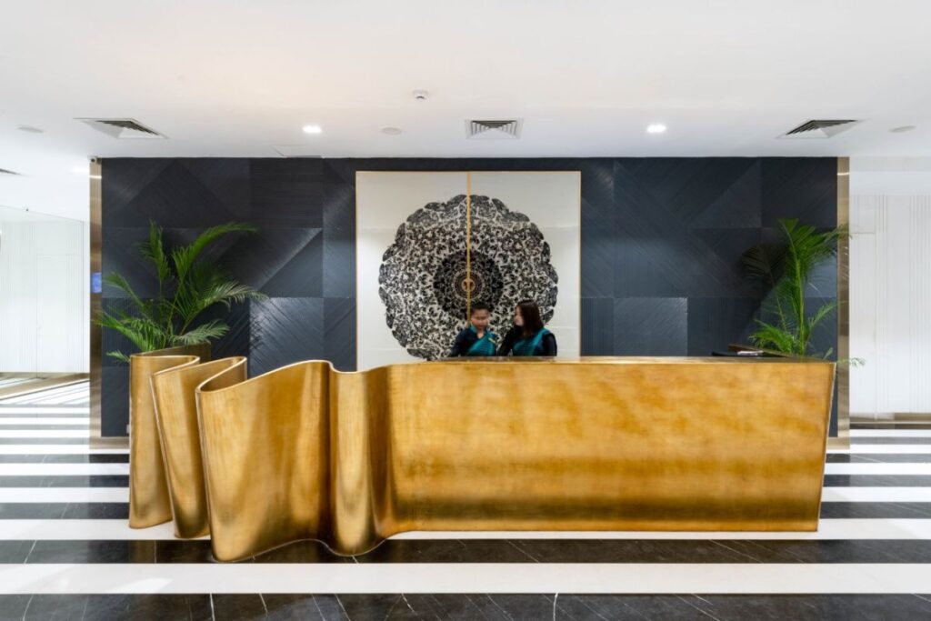 Clarks Inn Suites, Raipur, a project designed and executed by Ms. Ruchi ...