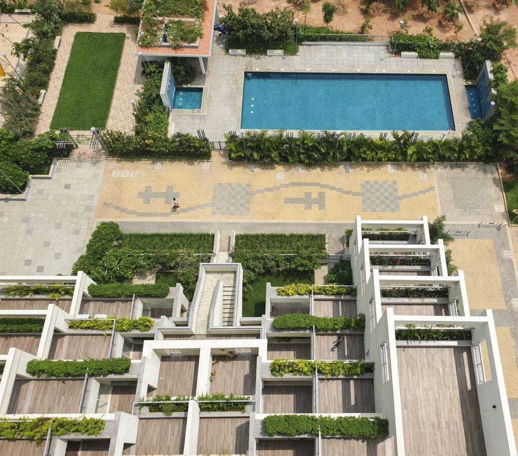 Terraced Residential Highrise, at Nallurhalli Road, Siddhapura ...