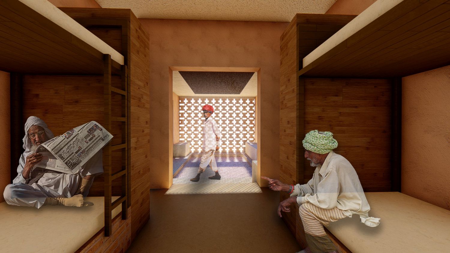 Transient Housing for Truck Drivers in Sarjapur, Rajasthan by RC ...