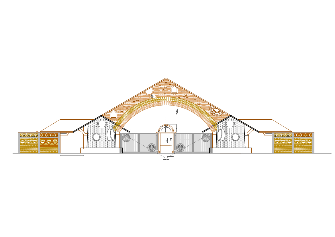 BGIS ISKCON: A low-cost ecological housing for teachers at Vrindavan ...