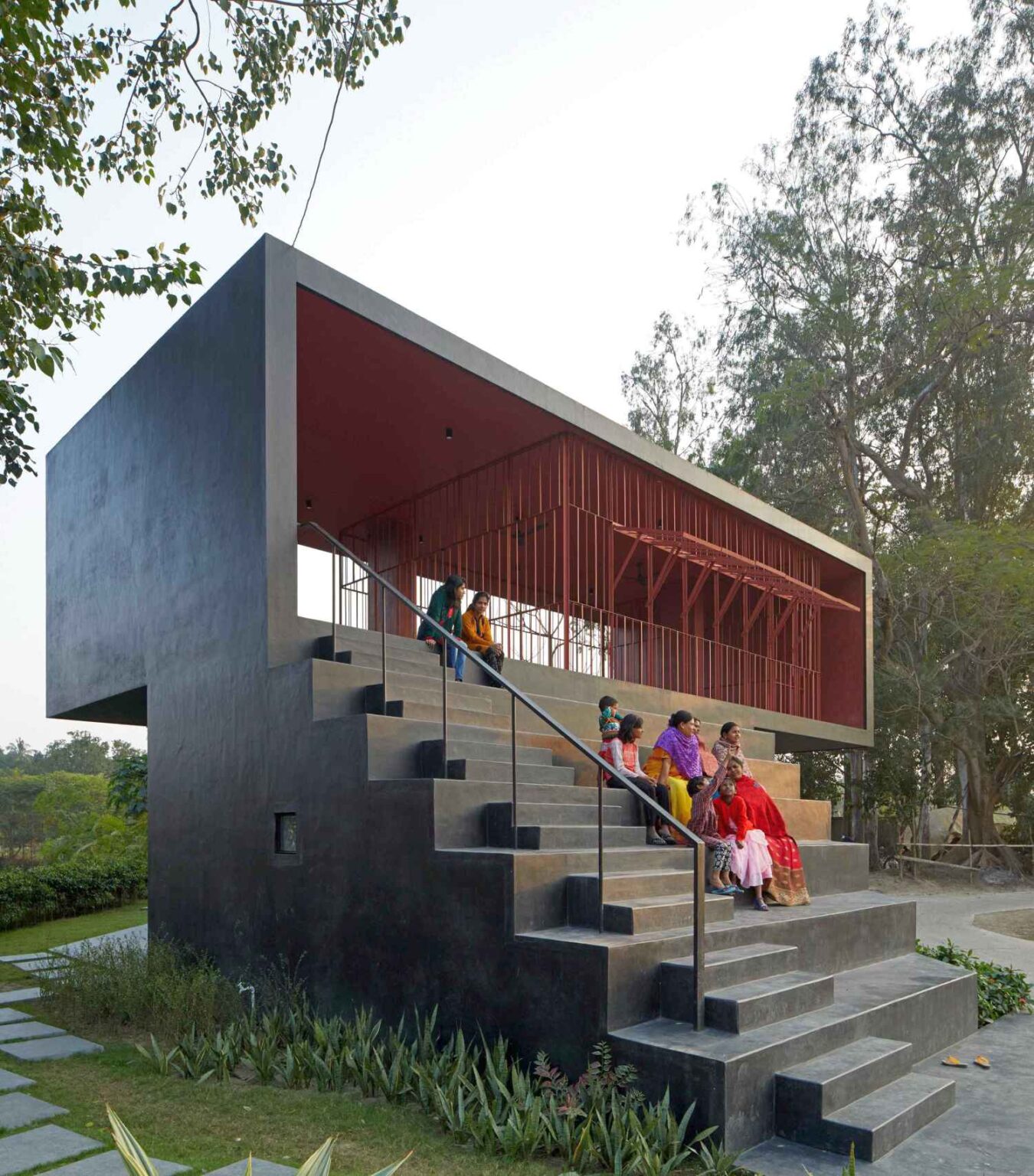 Waterfront Clubhouse, Adisaptagram, West Bengal, by Abin Design Studio ...