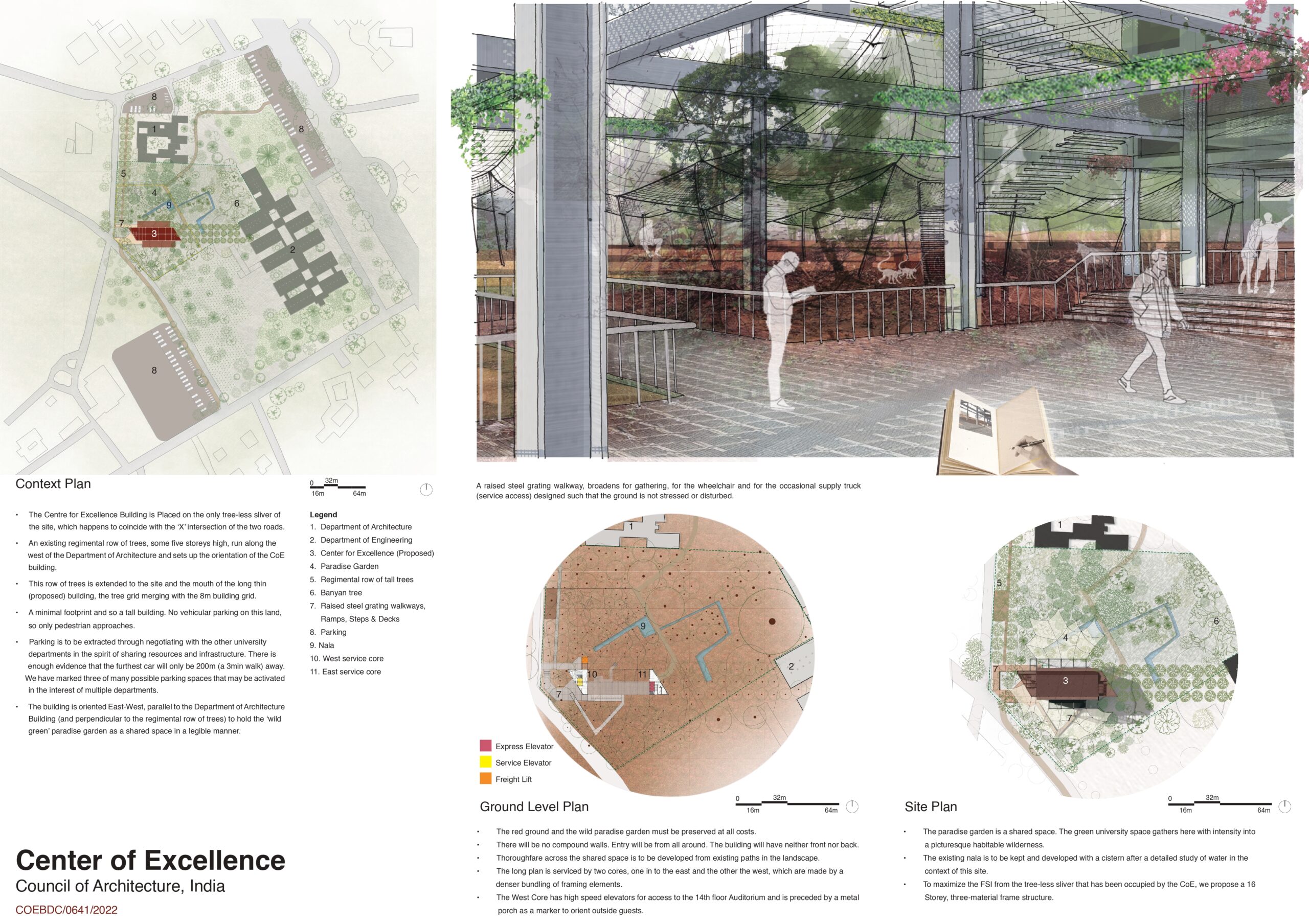 Centre of Excellence, Bengaluru, Competition Entry by Anthill Design ...