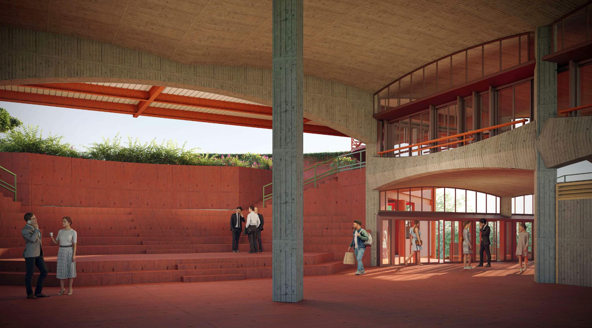 Centre of Excellence, Bengaluru, Competition Entry by Anthill Design ...
