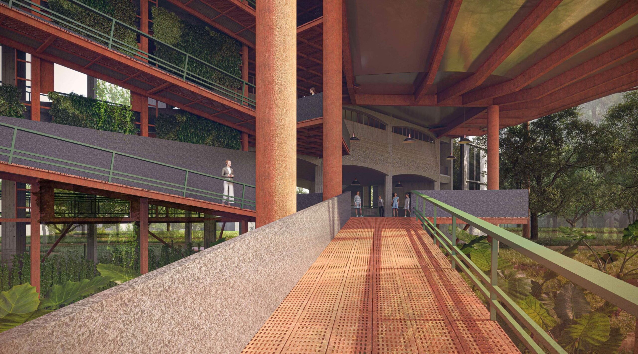 Centre of Excellence, Bengaluru, Competition Entry by Anthill Design ...