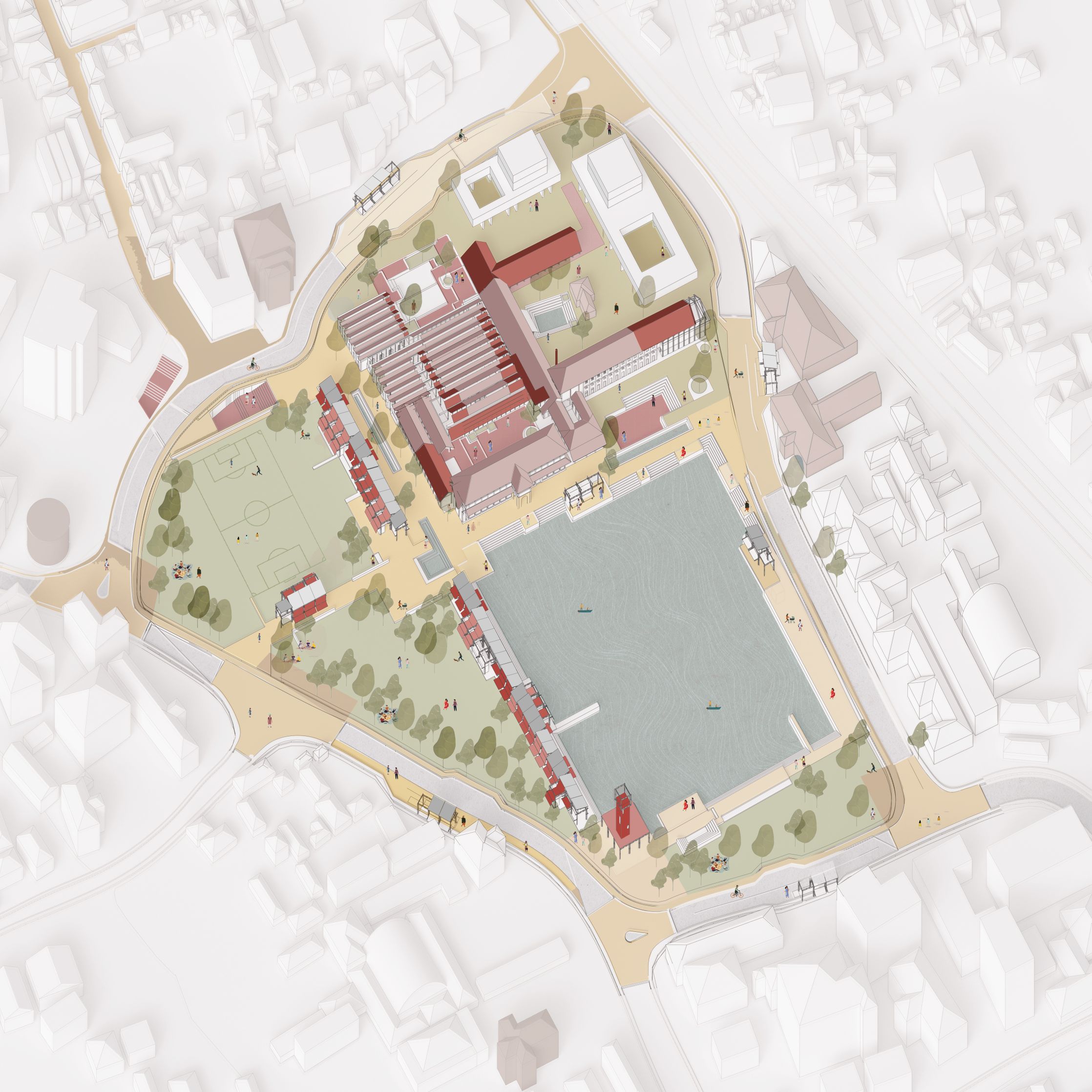 Loom'ing Pavilion: Special Mention Entry by Studio 4/B16 x Mofussillab ...