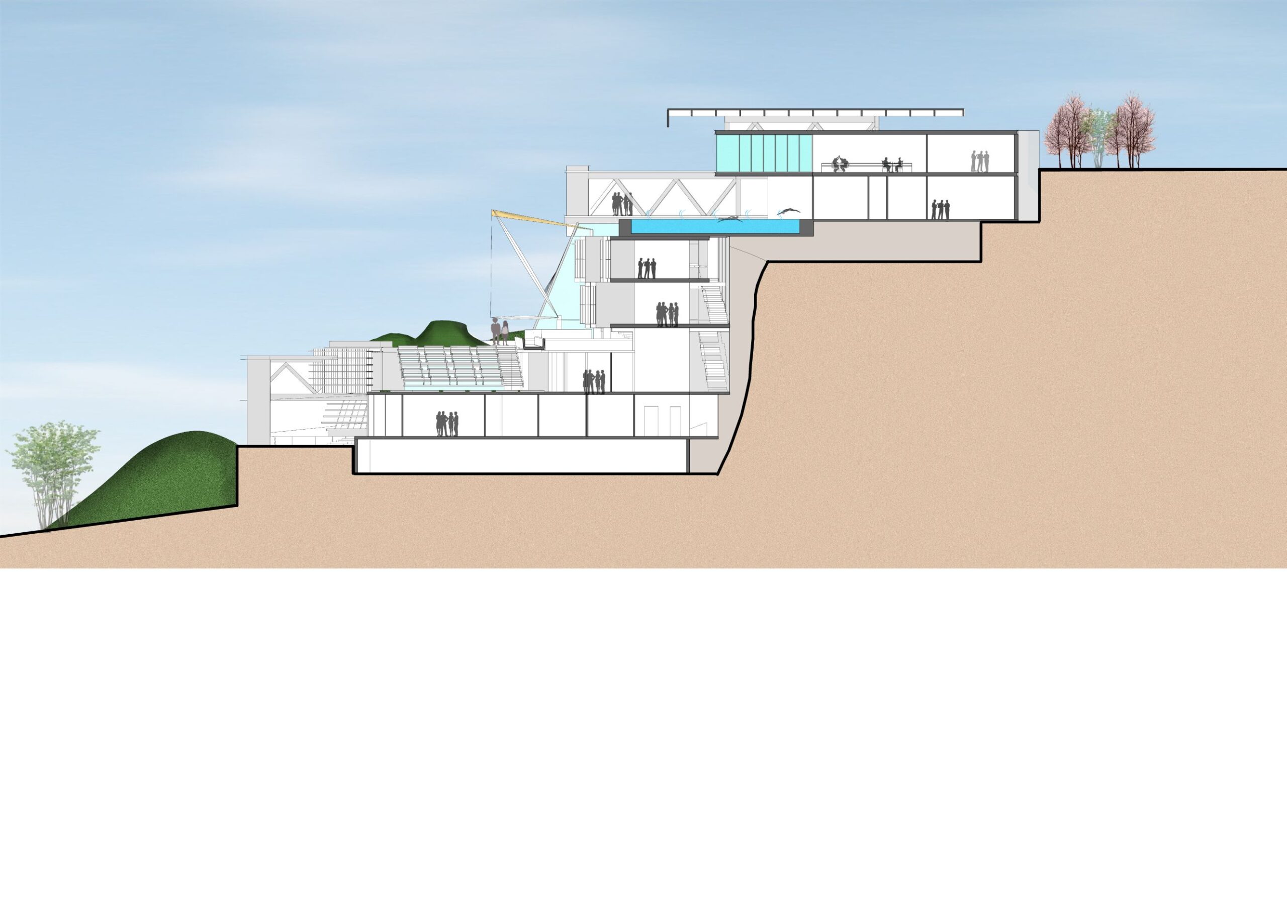 Rock-face project, Bhopal, by flYingseeds Studio - ArchiSHOTS ...