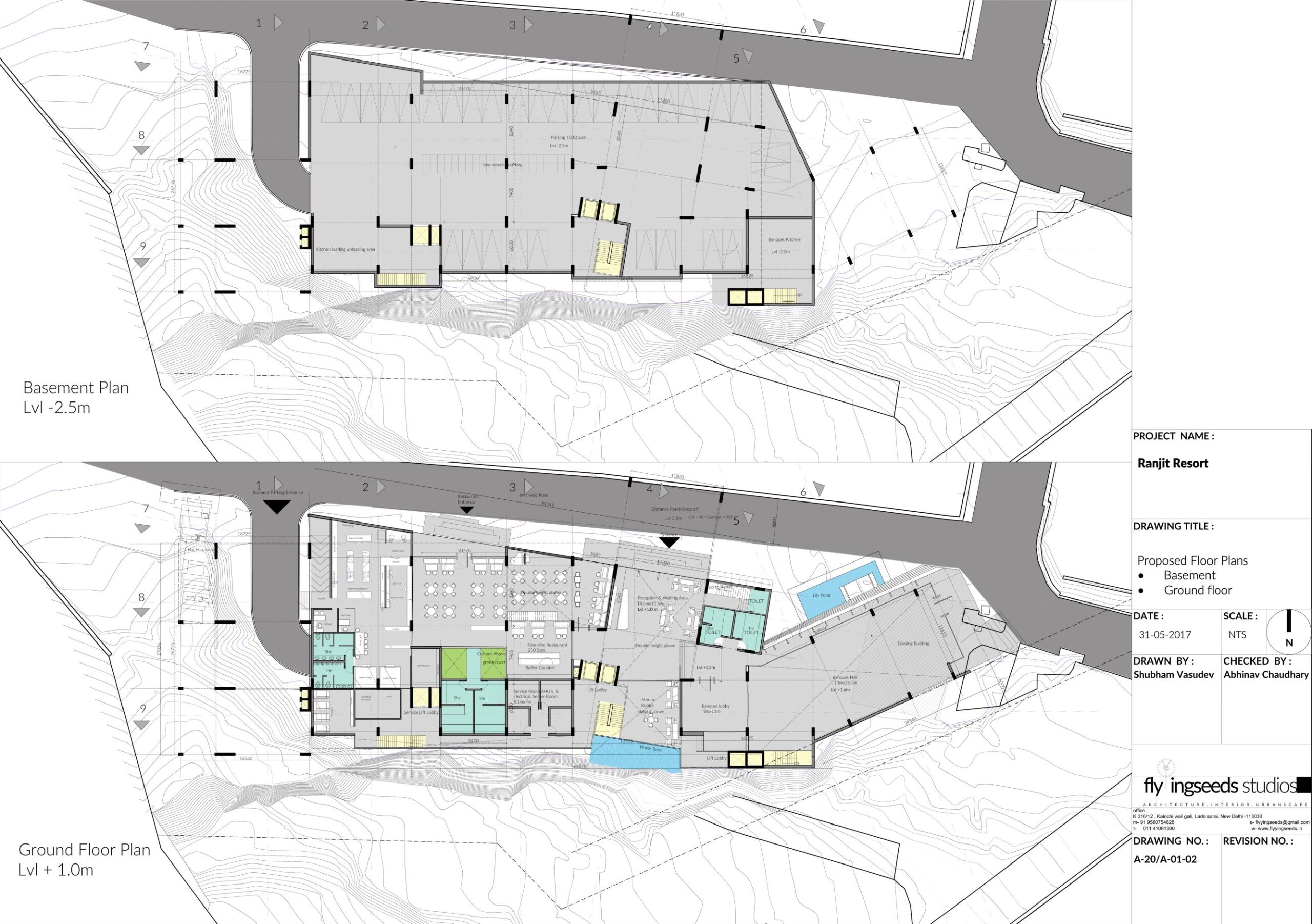 Rock-face project, Bhopal, by flYingseeds Studio - ArchiSHOTS ...