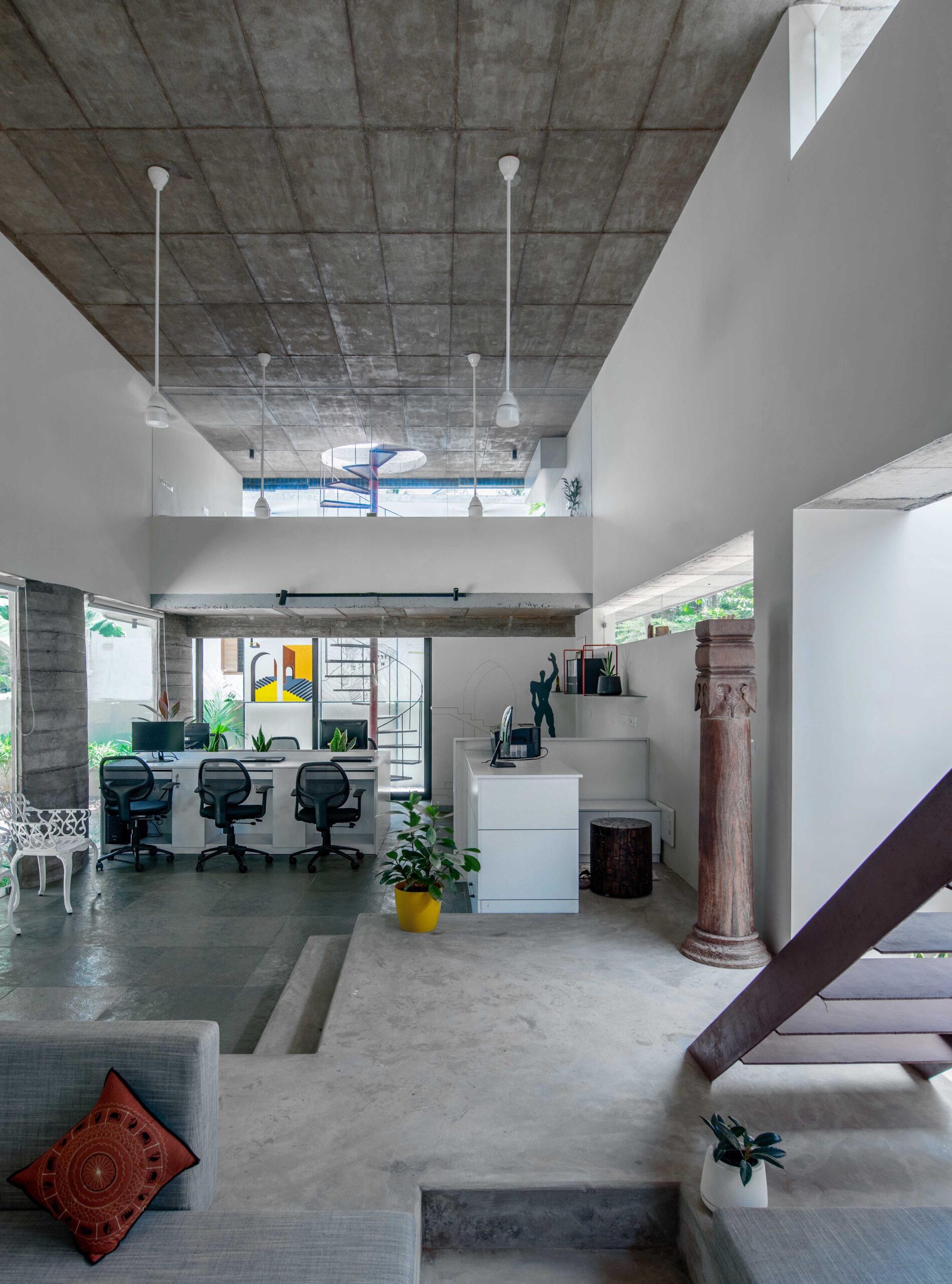‘The Violet’ –Architect's Own Office in Calicut, by NESTCRAFT ...