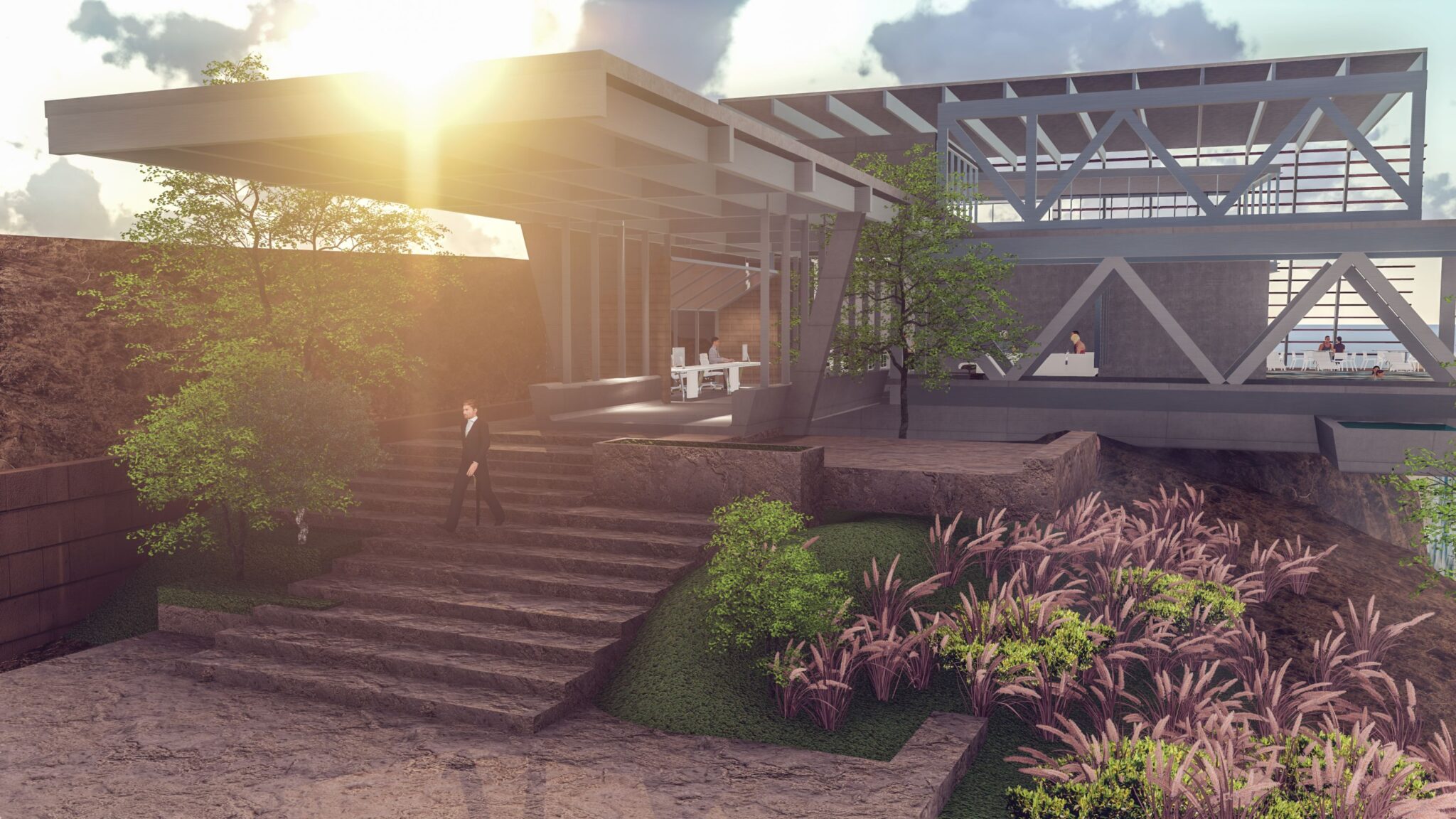 Rock-face project, Bhopal, by flYingseeds Studio - ArchiSHOTS ...