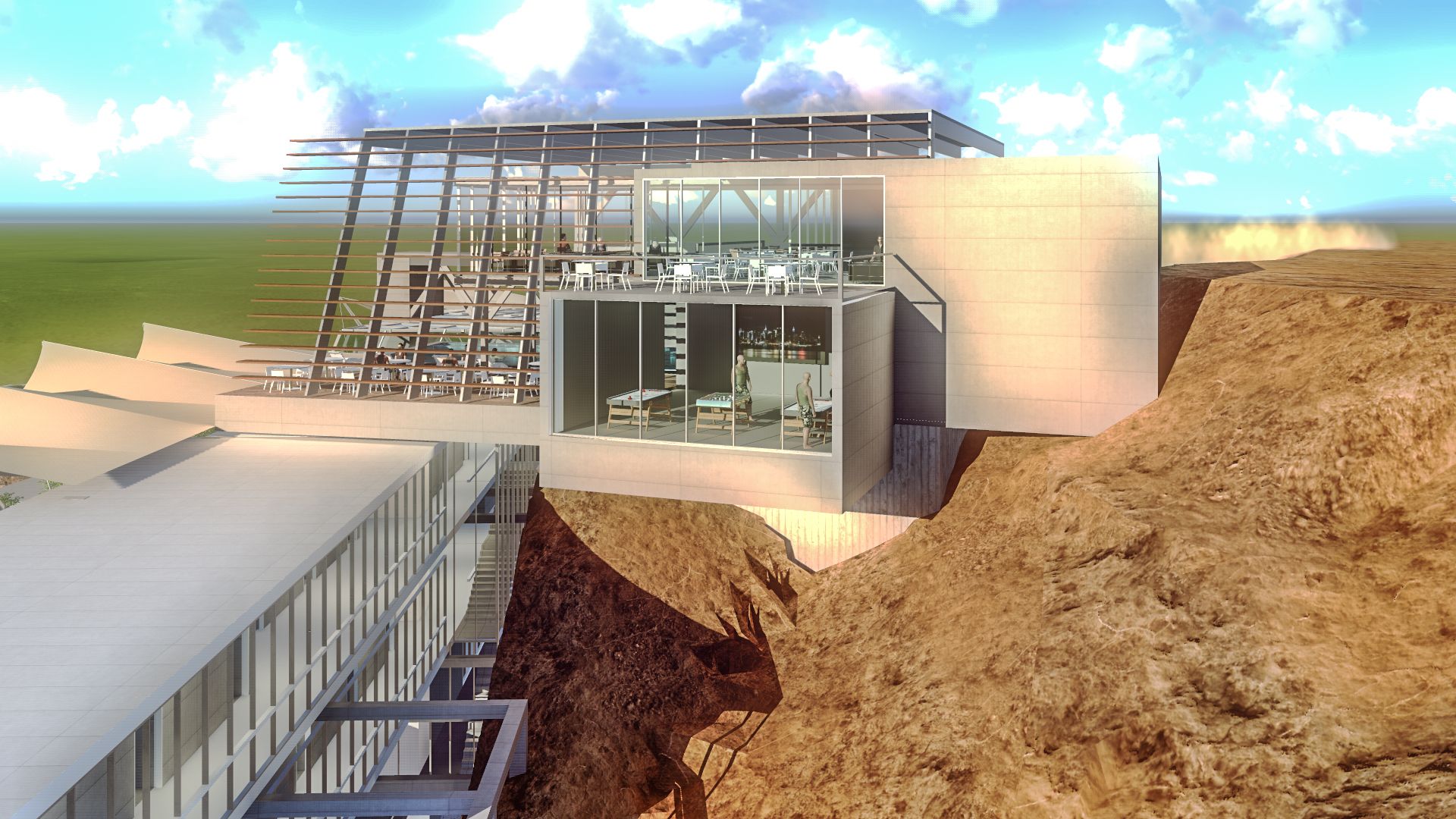 Rock-face project, Bhopal, by flYingseeds Studio - ArchiSHOTS ...