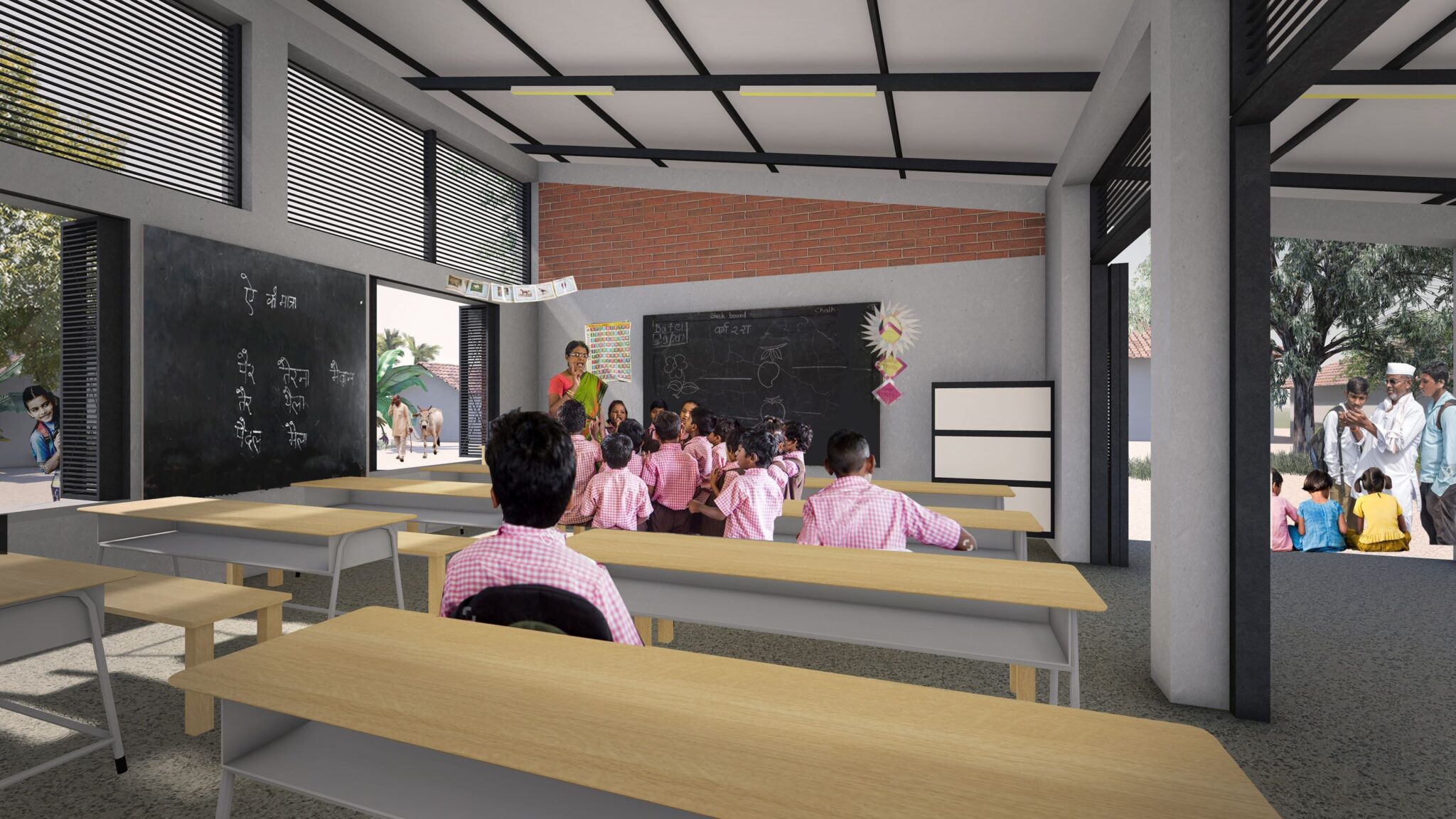 Rural Learning Network: Winning entry for IIA Satara Prototype Design competition for rural ...