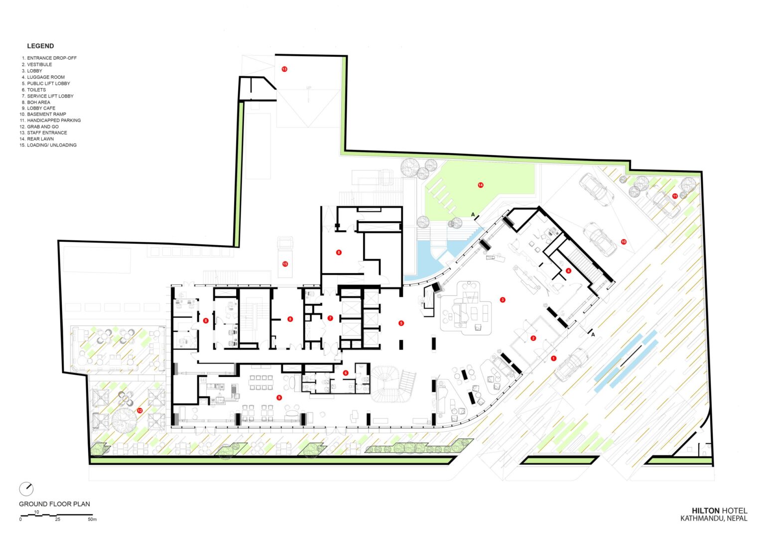 Hilton Hotel, Kathmandu, by Studio Symbiosis Architects - ArchiSHOTS ...