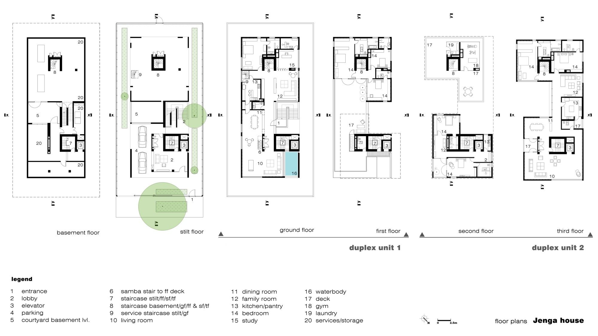 Jenga House, Delhi, by Matra architects and rurban planners ...