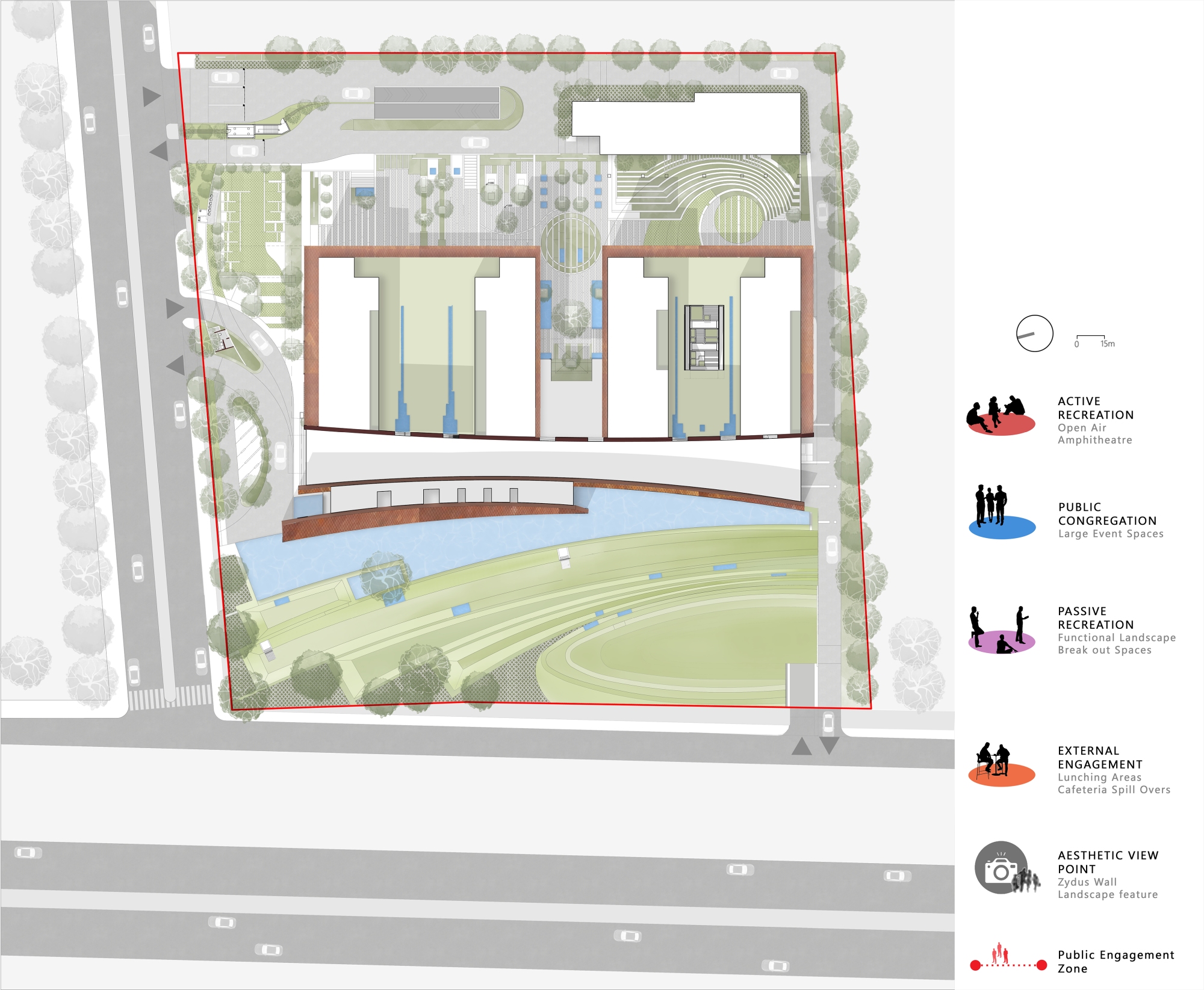 Zydus Corporate Park, Ahmedabad, by Morphogenesis - ArchiSHOTS ...