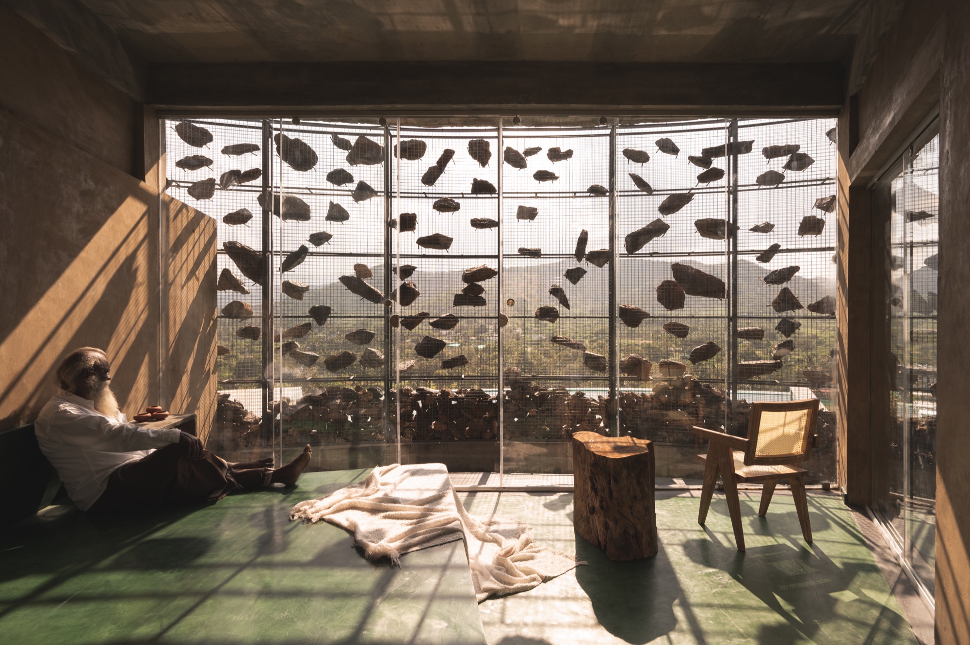 The Infinite Rise - Farm House at Coimbatore, Tamilnadu, by Earthscape ...