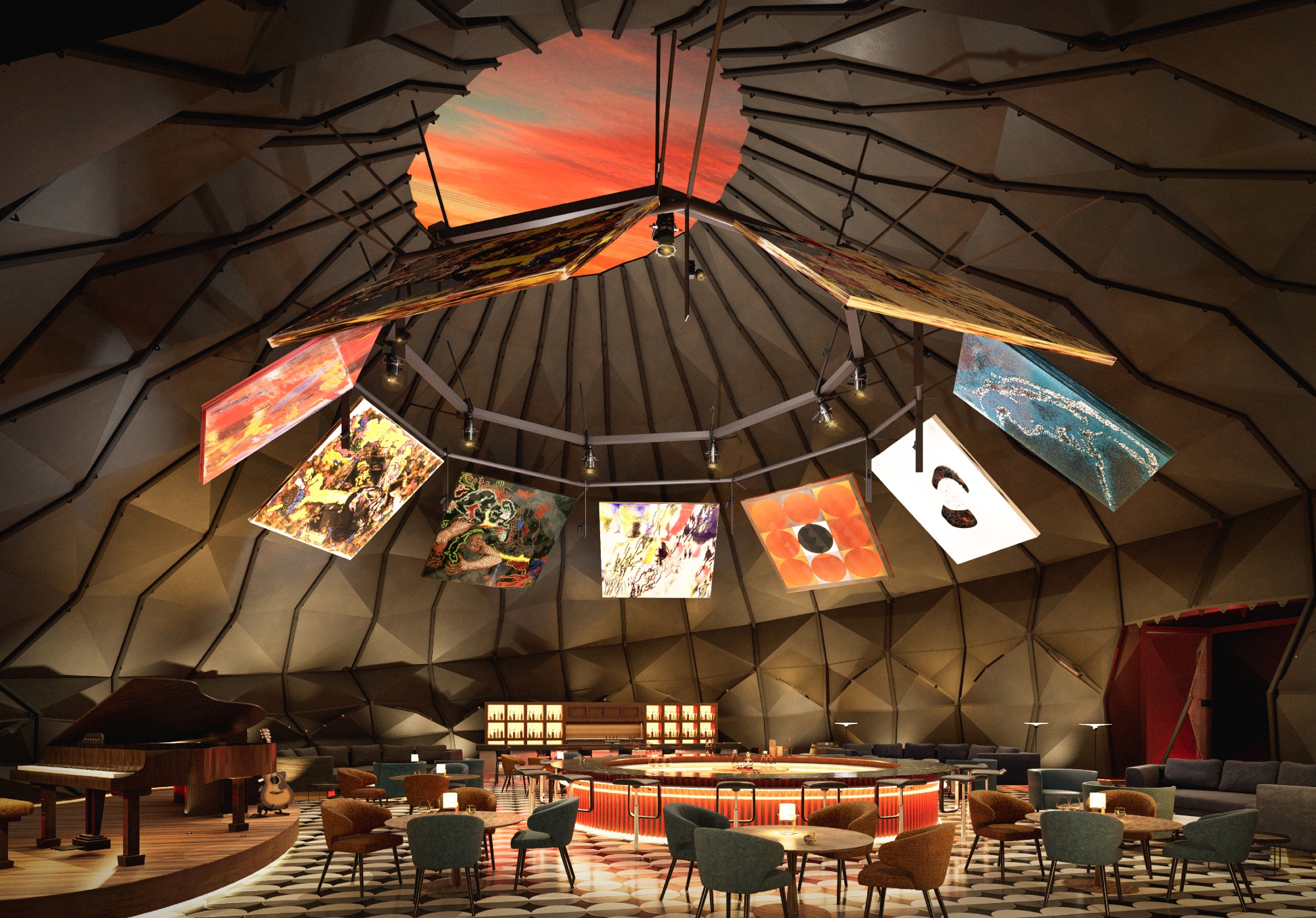 Darwin Bucky Gallery & Theatre, Ahmedabad, by andblack Design Studio ...