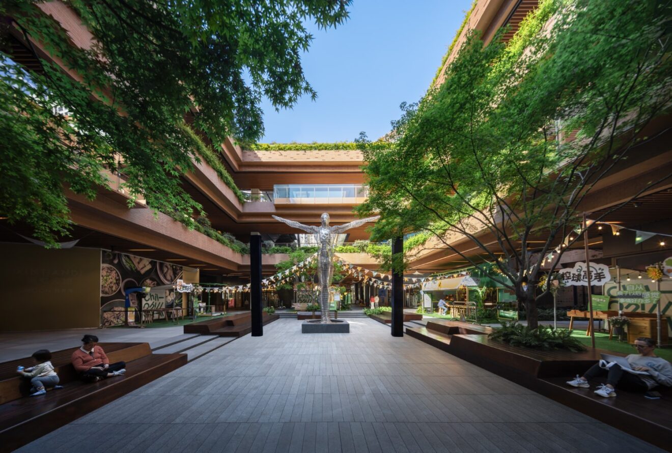 Shanghai Moon Bay Neighbourhood: Commercial Street Renovation Phase 1, by FLO Landscape Design ...