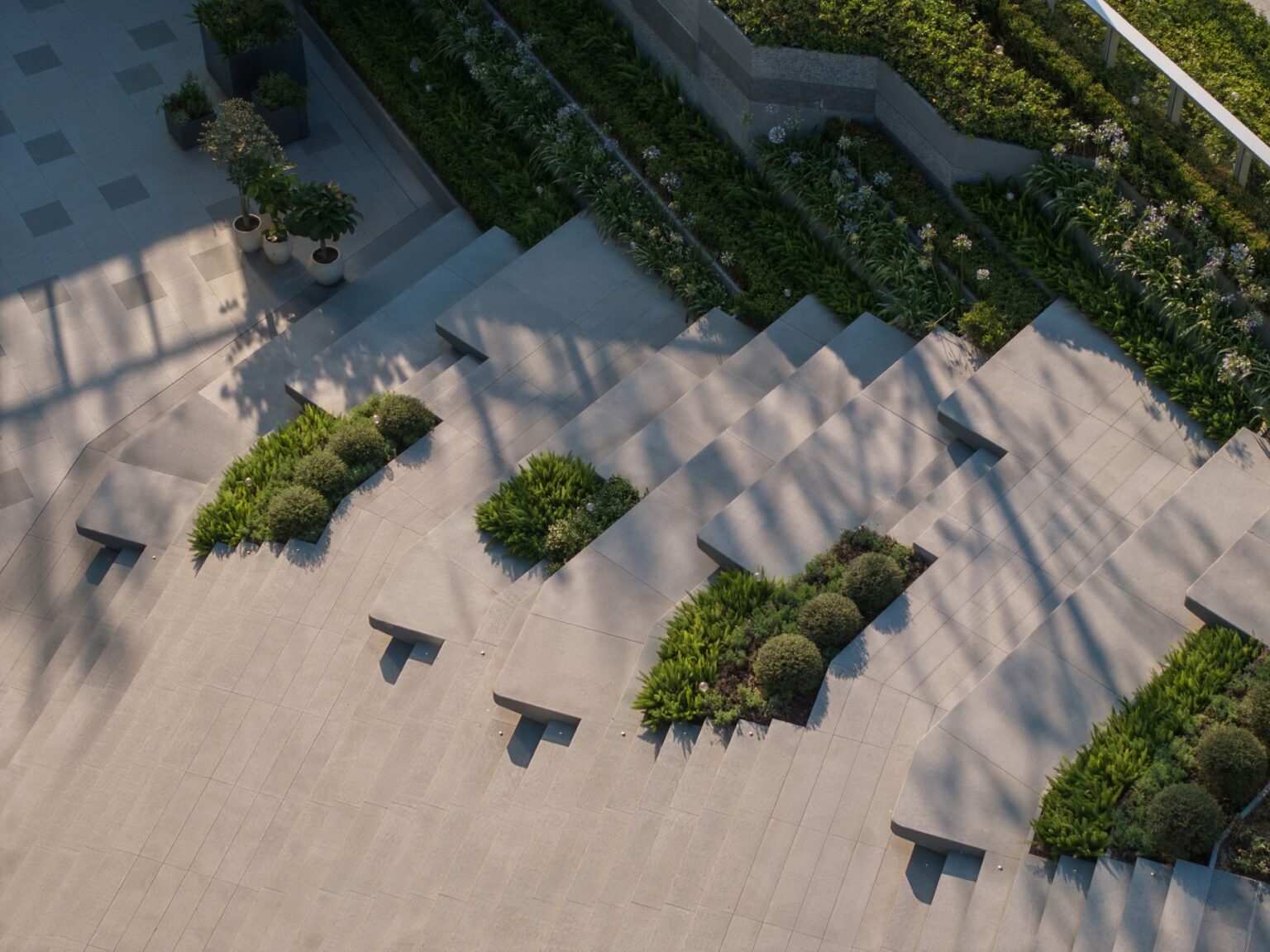 Tongxiang MixC Commercial Landscape Design, Tongxiang, China, by FLO Landscape Design (Shanghai ...