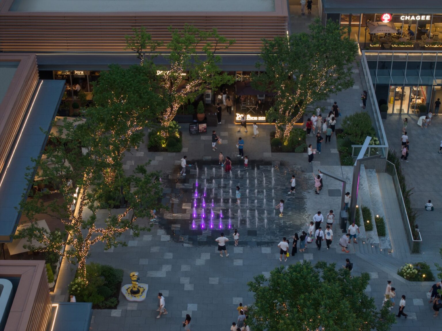 Tongxiang MixC Commercial Landscape Design, Tongxiang, China, by FLO Landscape Design (Shanghai ...