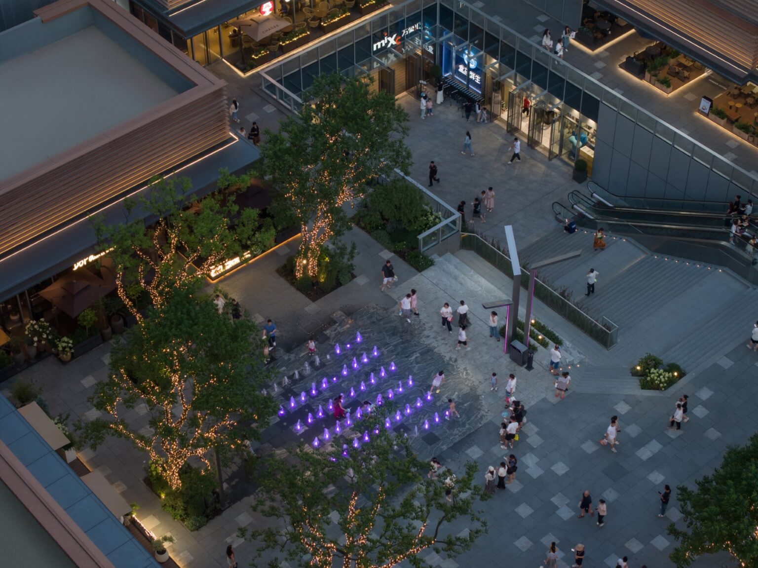 Tongxiang MixC Commercial Landscape Design, Tongxiang, China, by FLO Landscape Design (Shanghai ...