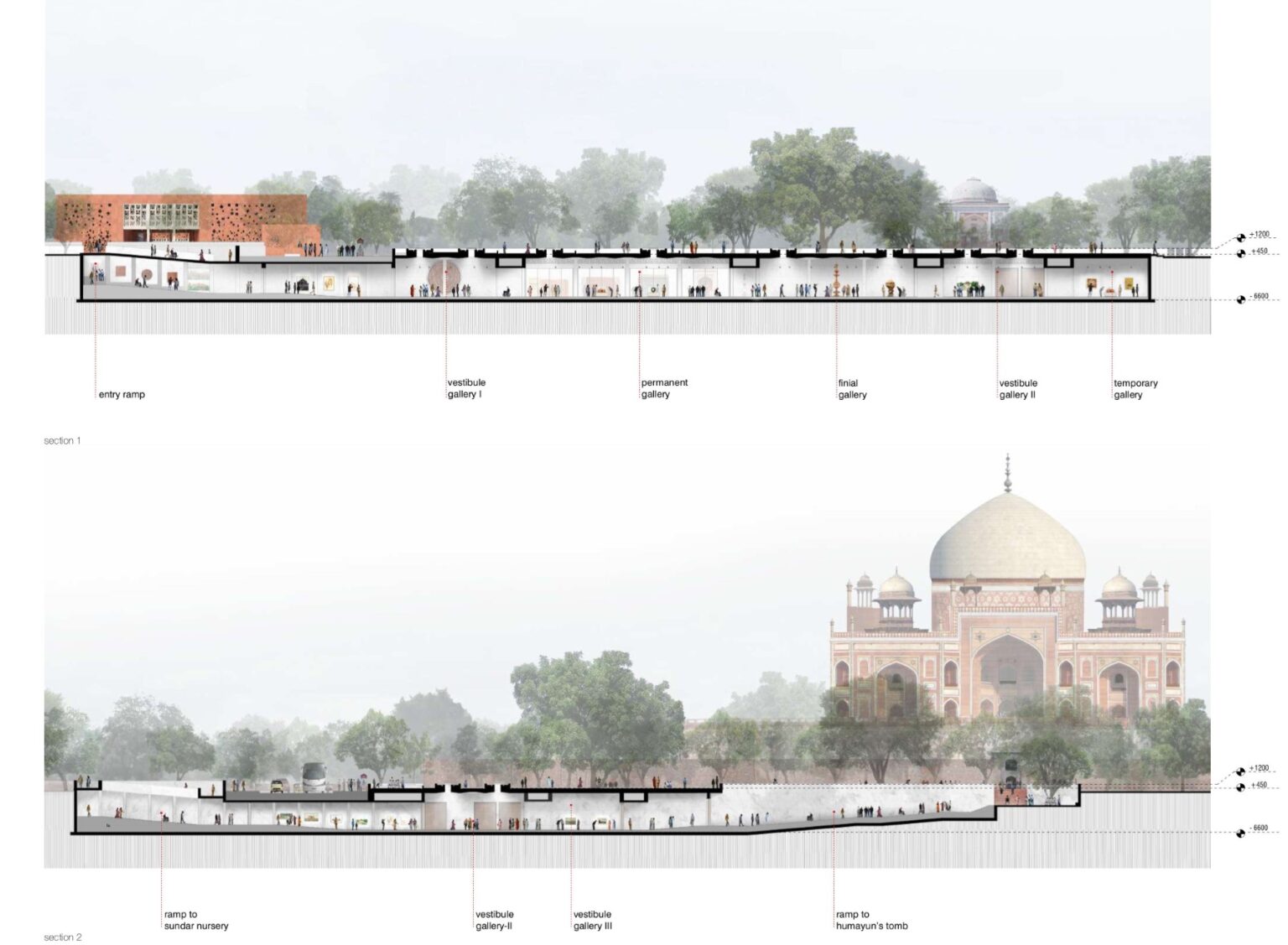 Humayun's Tomb Site Museum, by vir.mueller Architects