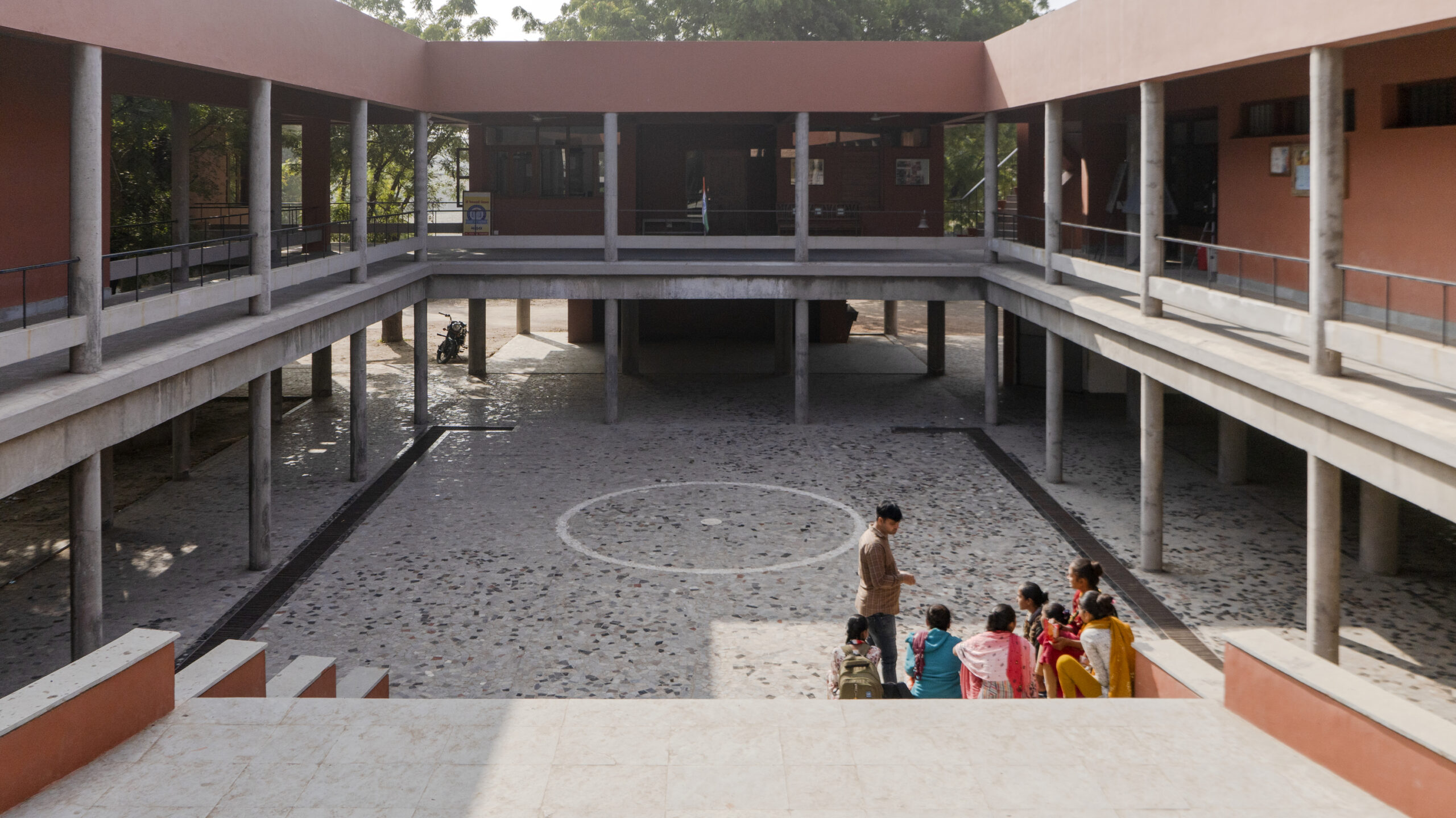 The Courtyard School, Mandal, Gujarat By MANAYAN Architects
